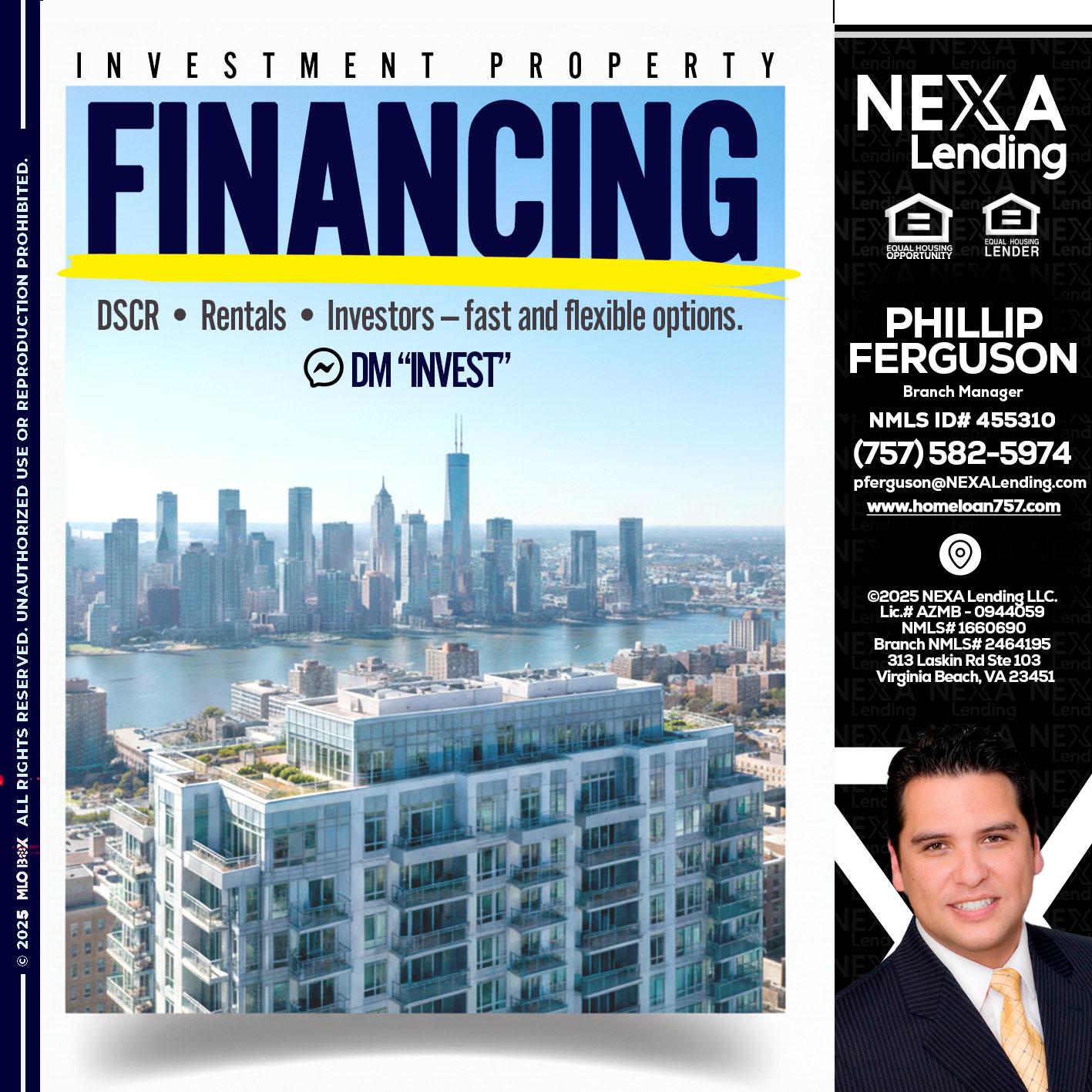 FINANCING - Phillip Ferguson -Branch Manager